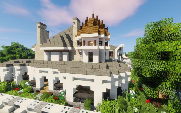 Shingles Mansion - Private Isles Minecraft Map