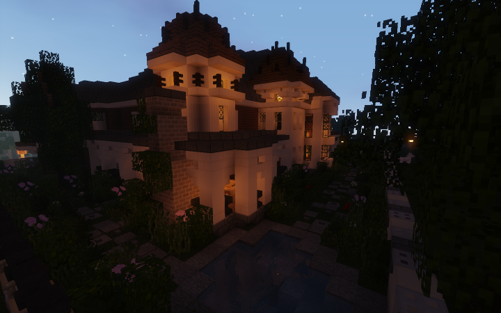 Shingles Mansion - Private Isles Minecraft Map