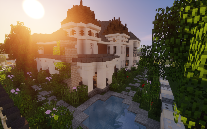 Shingles Mansion - Private Isles Minecraft Map