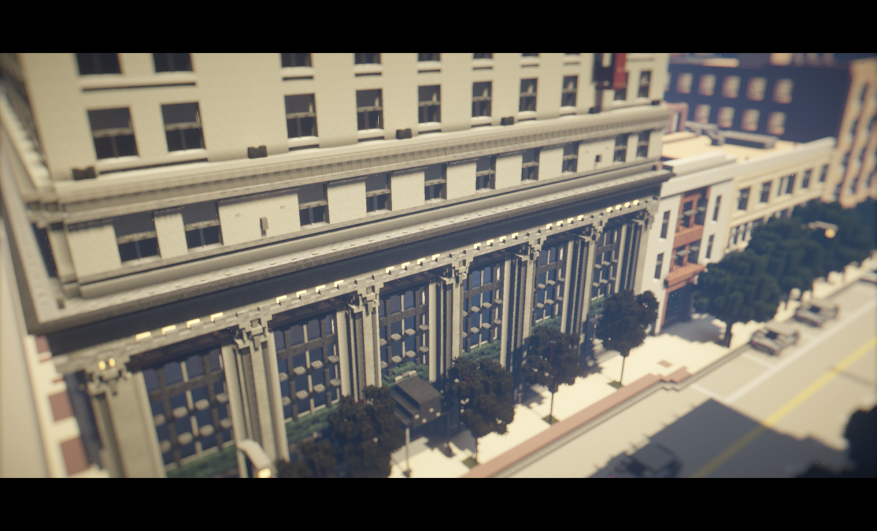 E Gay St. , Columbus, Ohio Minecraft Map