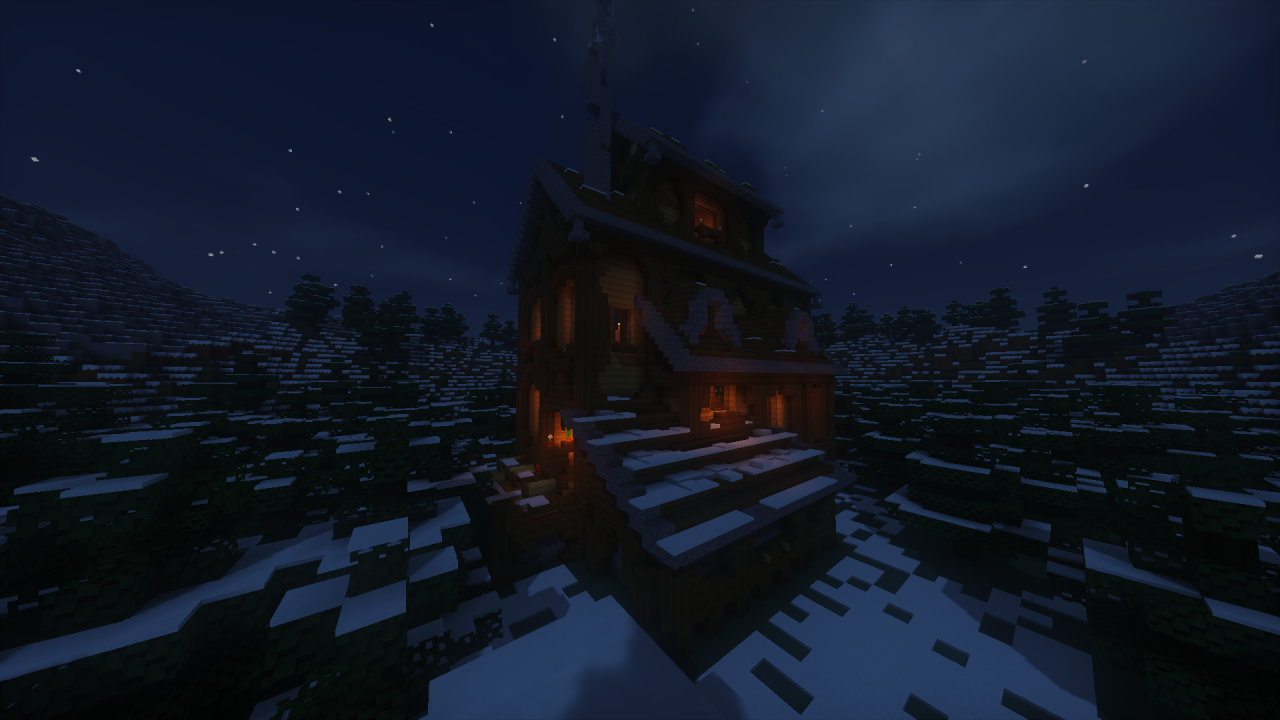 Winter mansion Minecraft Map