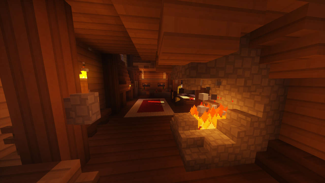 Winter mansion Minecraft Map