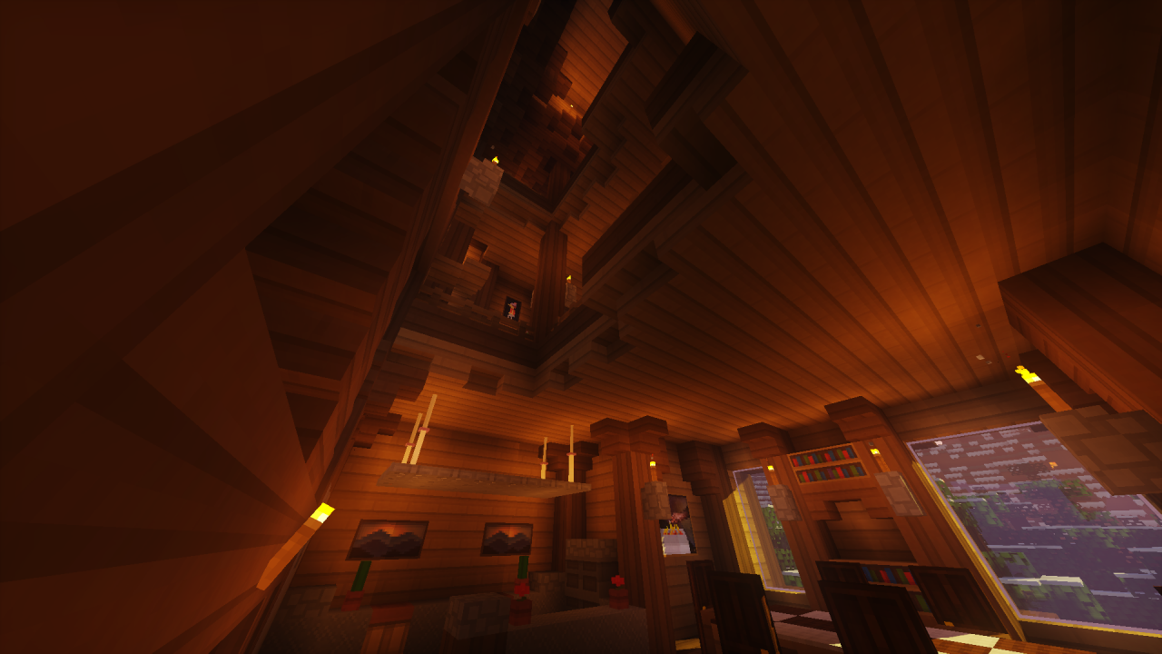 Winter mansion Minecraft Map