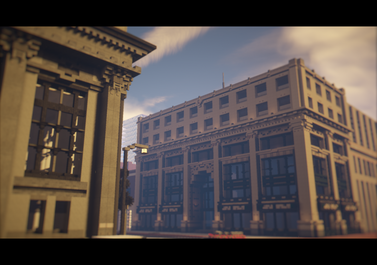 E Gay St. , Columbus, Ohio Minecraft Map