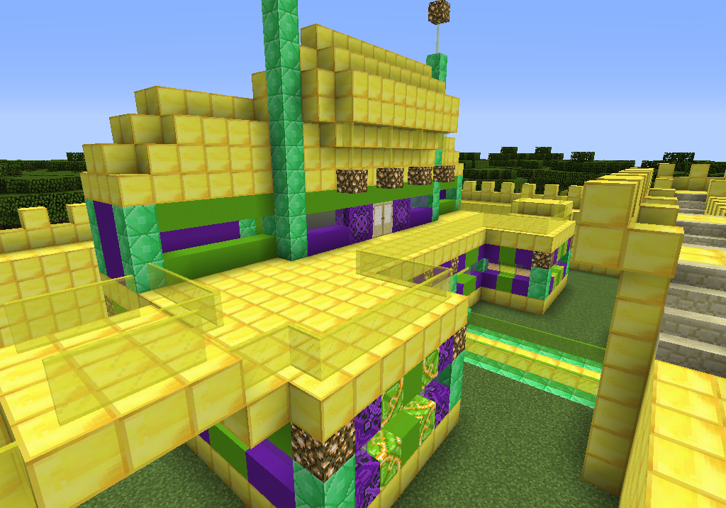 The Golden Castle Minecraft Map