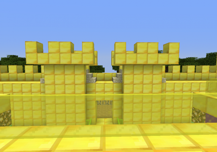 The Golden Castle Minecraft Map