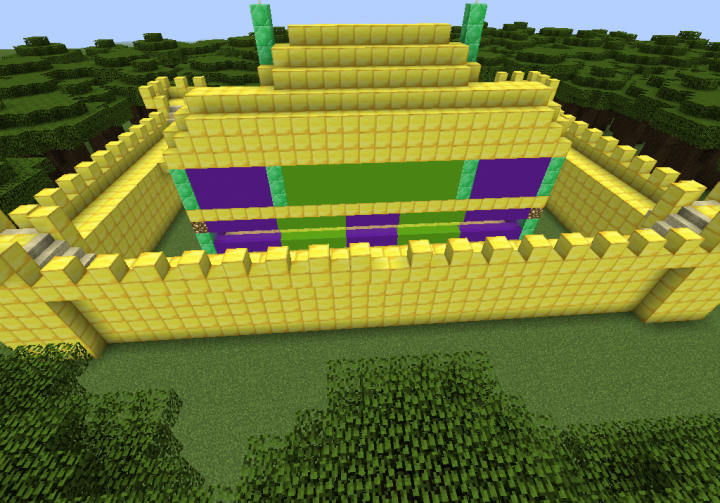 The Golden Castle Minecraft Map