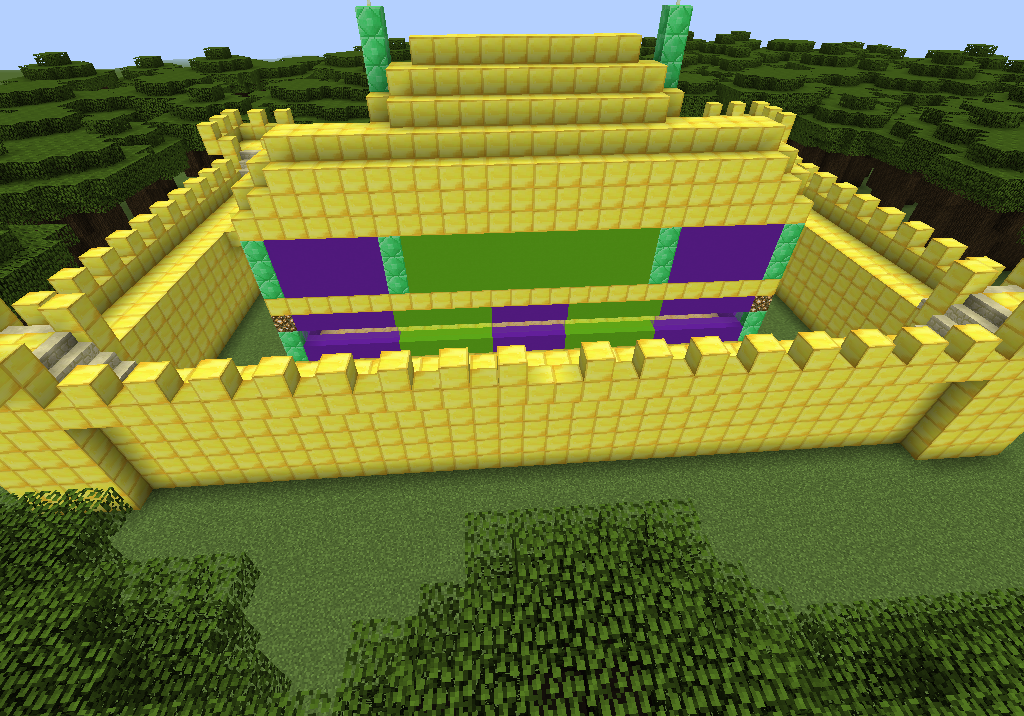 The Golden Castle Minecraft Map