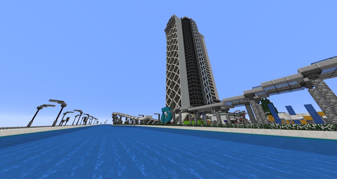 D-Tower Minecraft Map