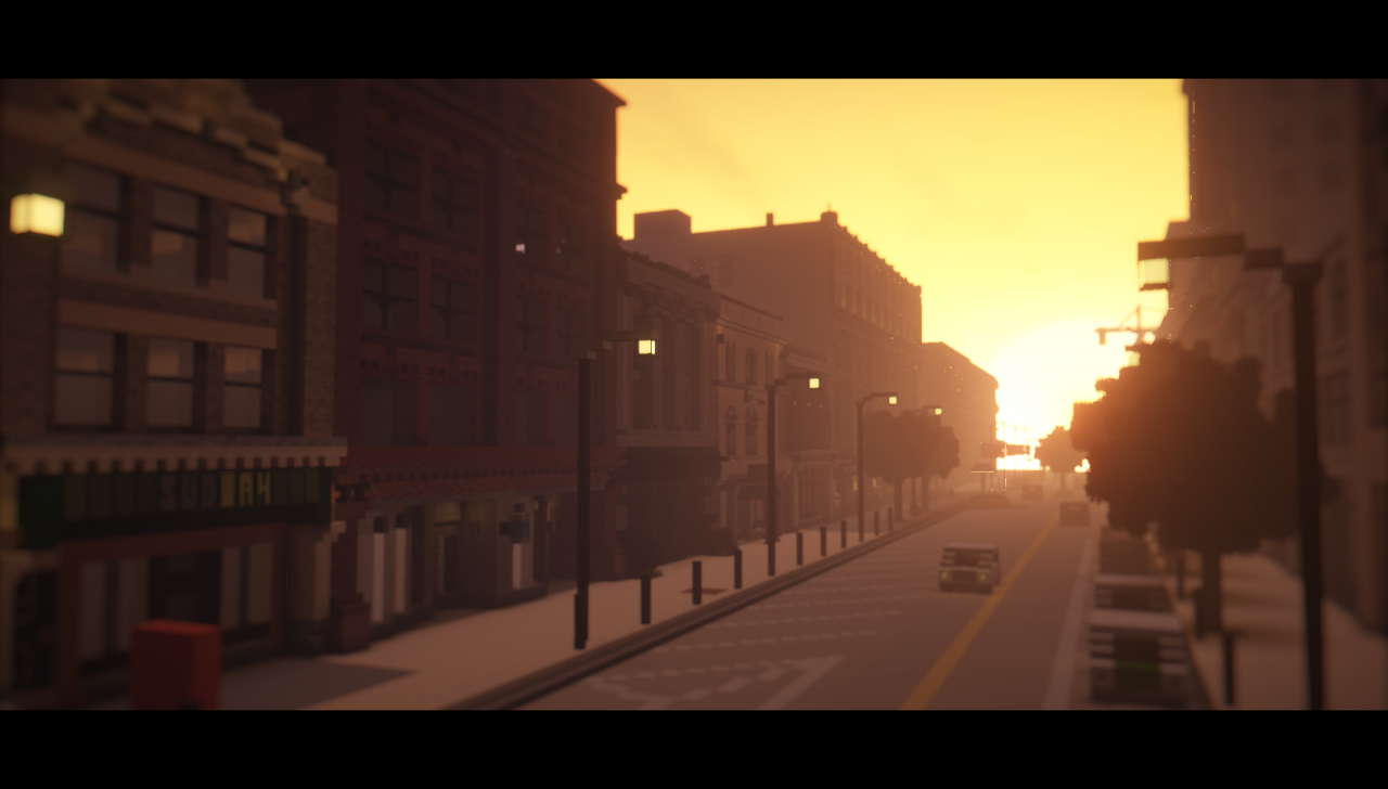 E Gay St. , Columbus, Ohio Minecraft Map