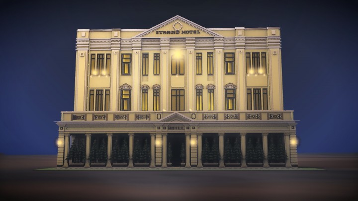 The Strand - Yangon, Myanmar Minecraft Map