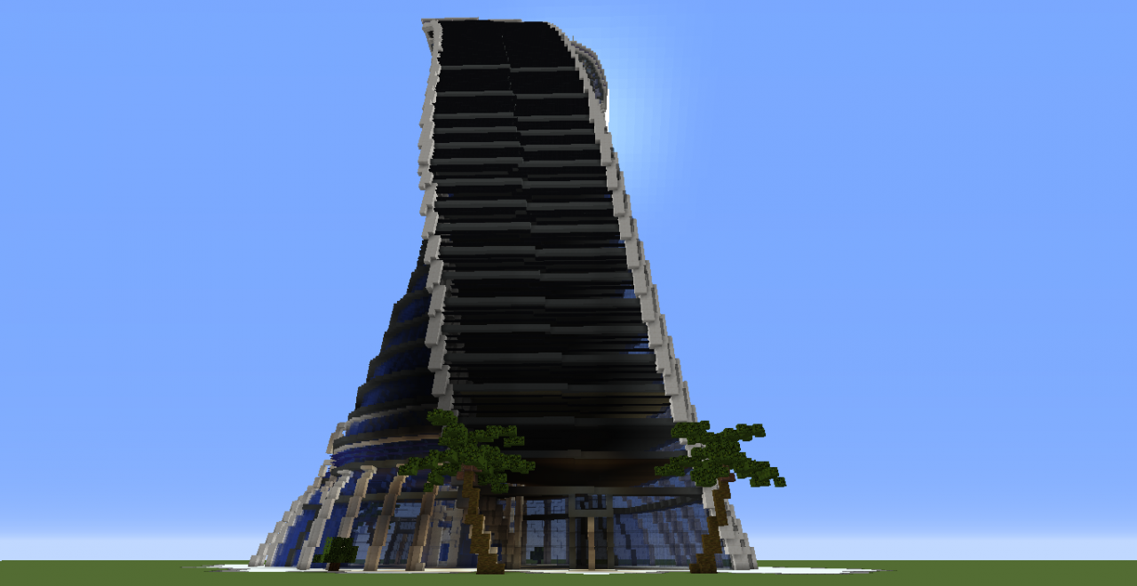 FTT- Futuristic Twisted Tower Minecraft Map