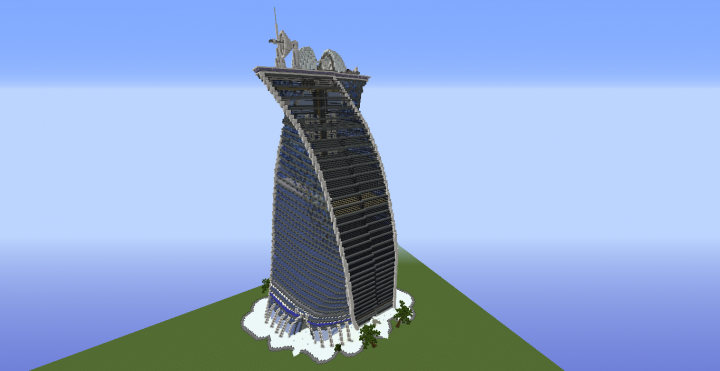 FTT- Futuristic Twisted Tower Minecraft Map