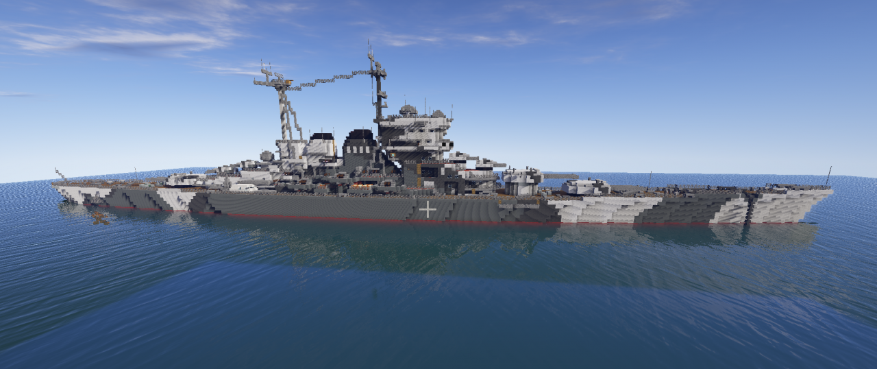 Project 66 Heavy Cruiser Moskva Minecraft Map