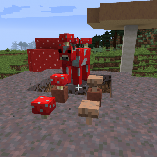 Blocky Mushrooms Minecraft Texture Pack