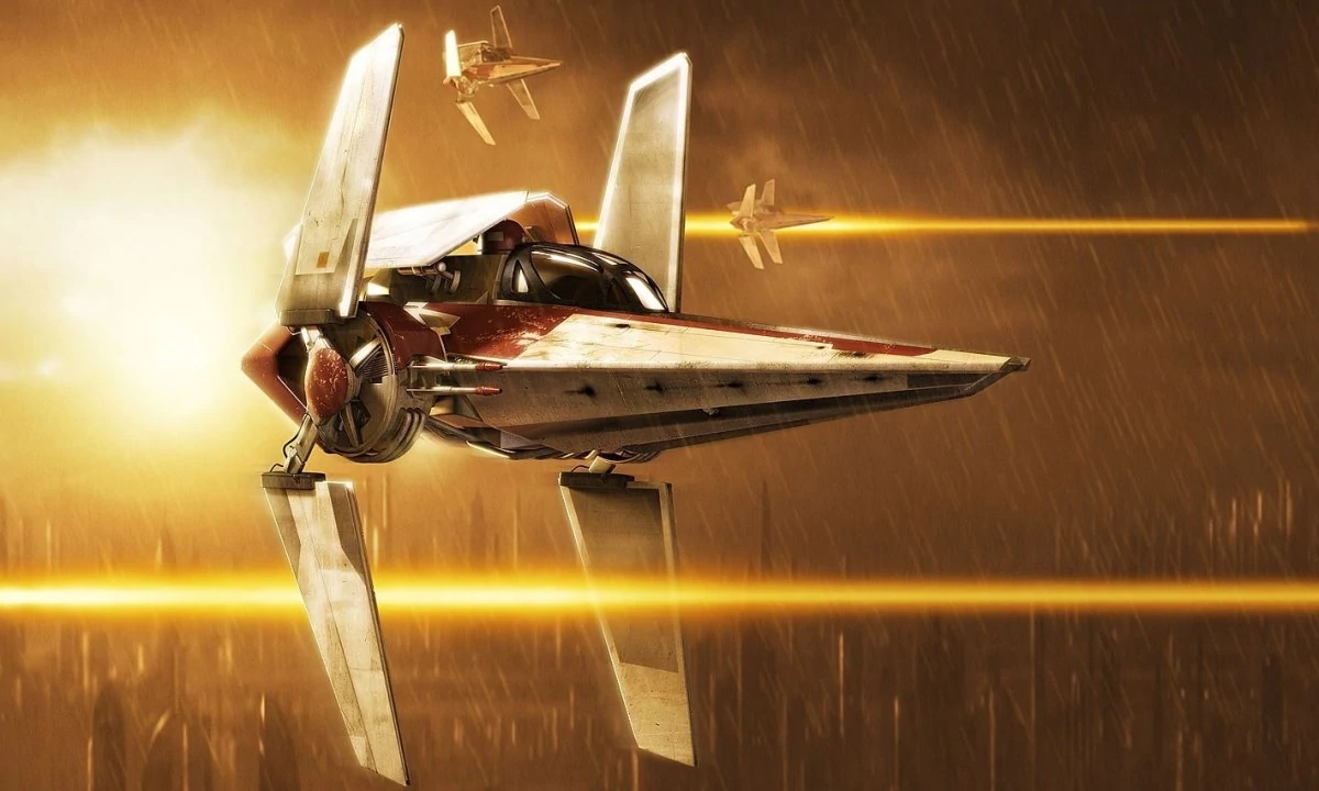 Alpha-3 Nimbus-Class V-wing Starfighter Minecraft Map