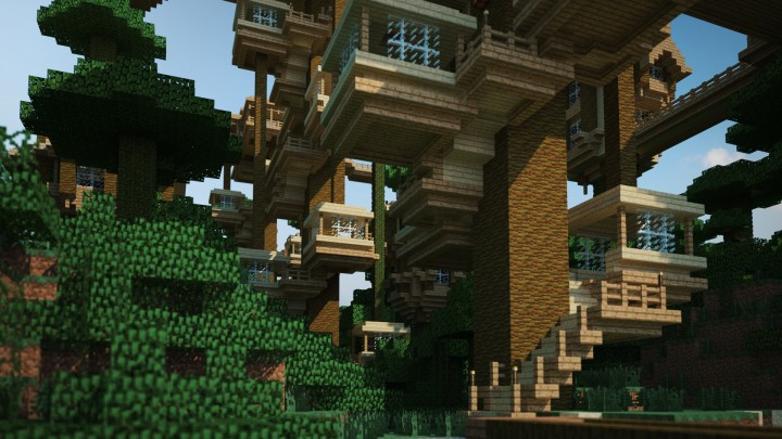 Embergrove - jungle village Minecraft Map
