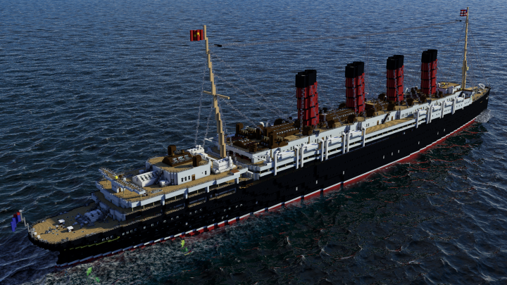 RMS Lusitania (Update 2018) Minecraft Map