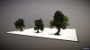 Fluffy Cottonwood Trees Minecraft Map