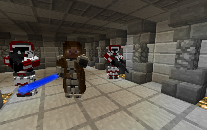 Star Wars content pack for Armourer's Workshop Minecraft Mod