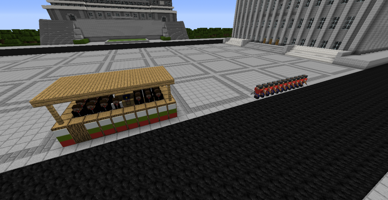Bulgarian military parade 2018; part 1 Minecraft Map