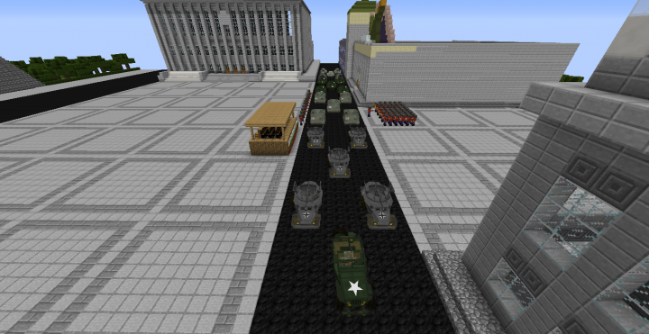 Bulgarian military parade 2018; part 2 Minecraft Map