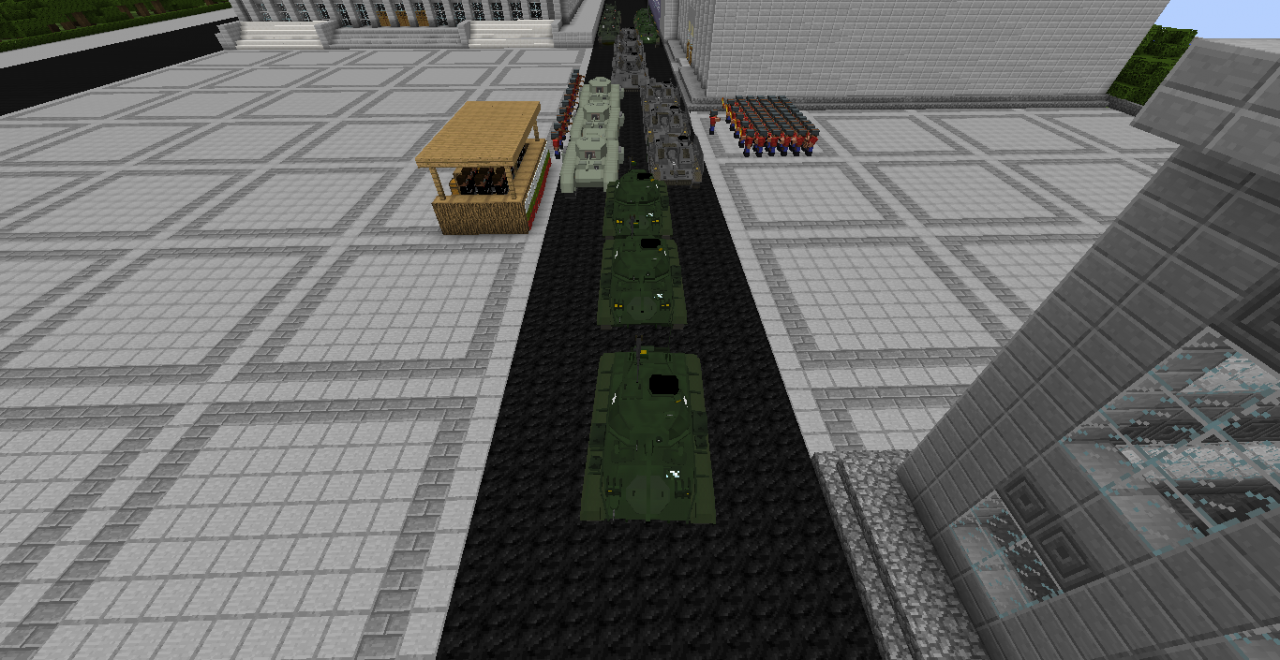 Bulgarian military parade 2018; part 2 Minecraft Map