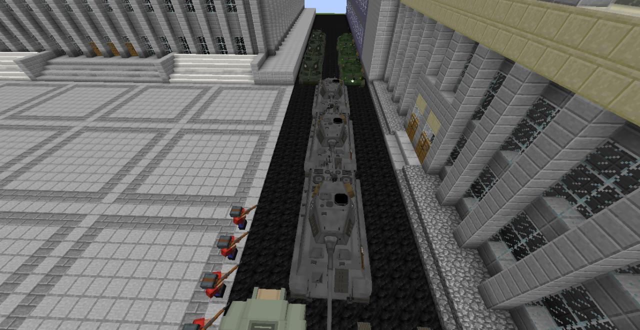 Bulgarian military parade 2018; part 2 Minecraft Map