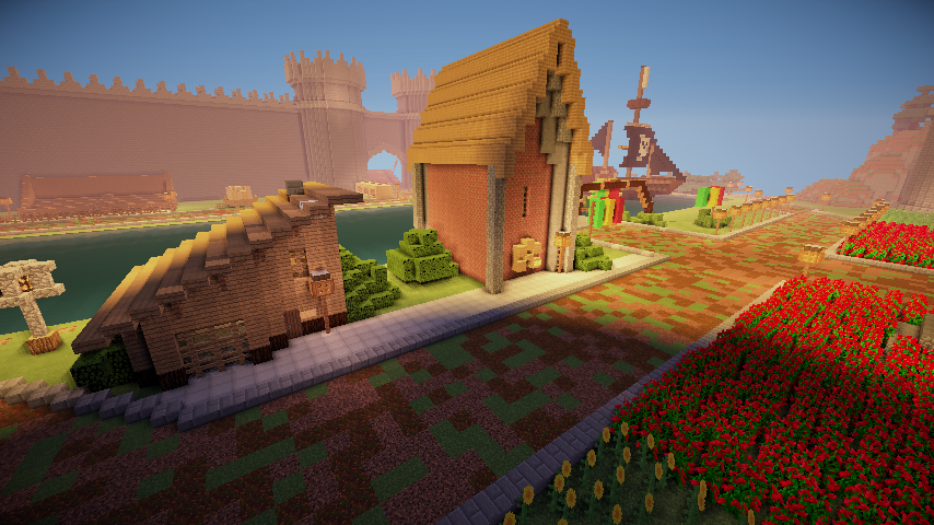 Small medieval village! Minecraft Map