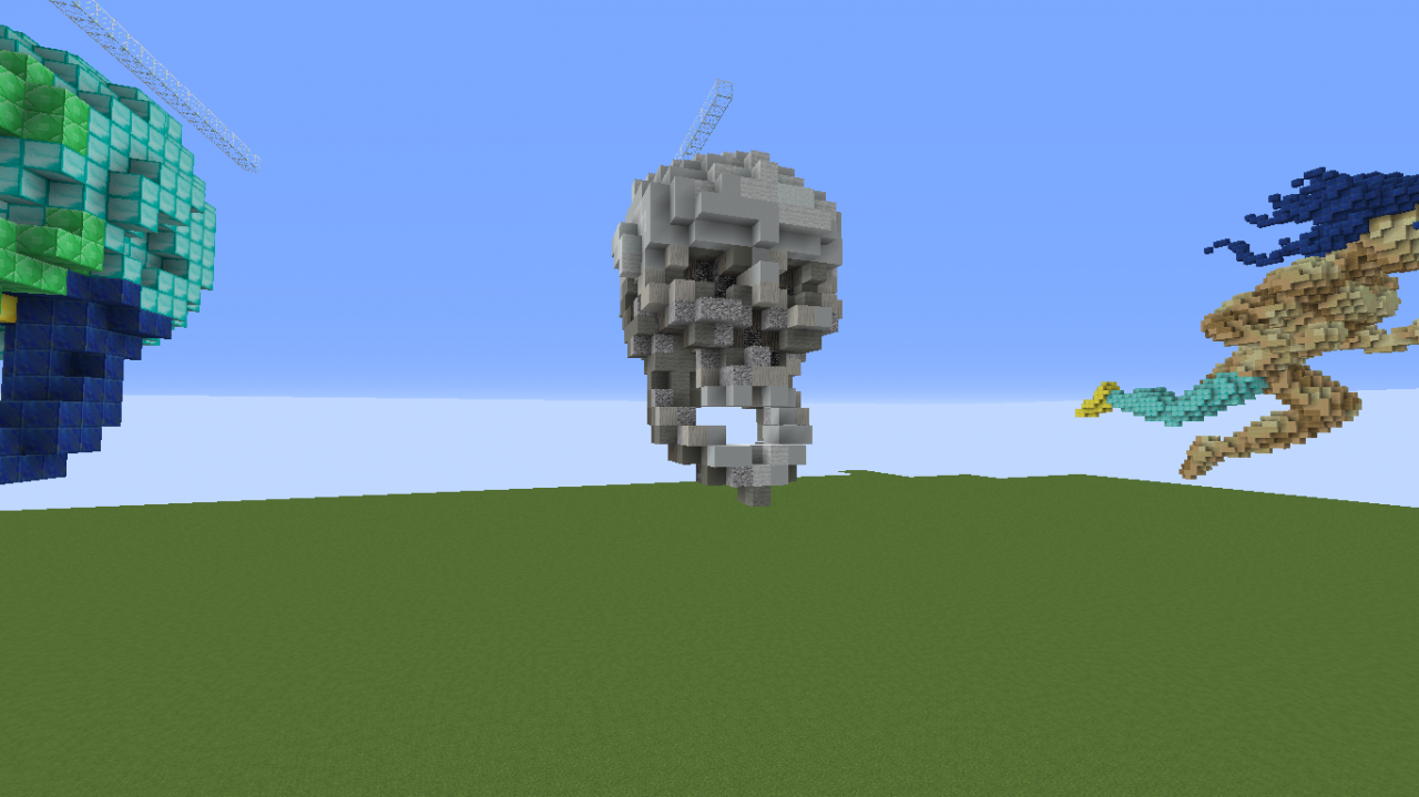 Skull Minecraft Map