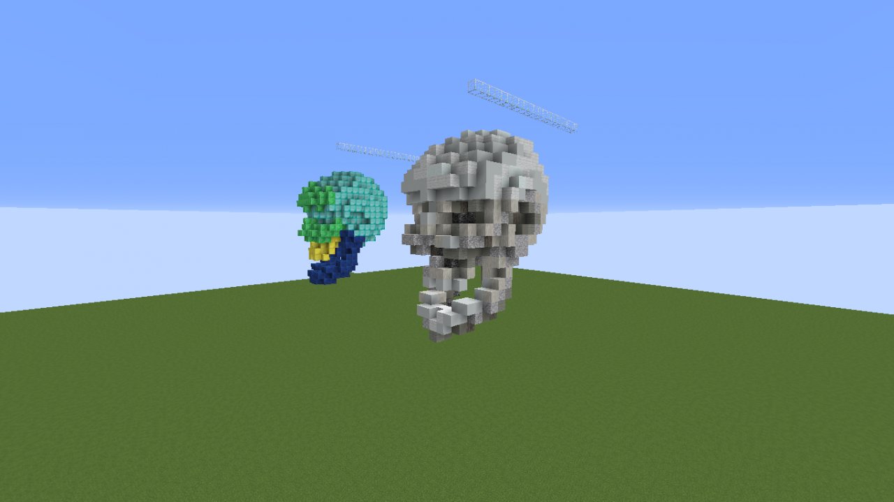 Skull Minecraft Map