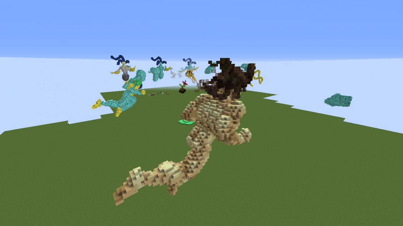 Flying Human Minecraft Map