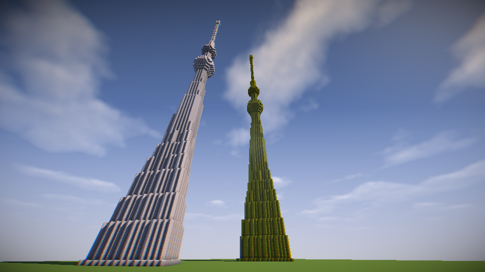 Tokyo Sky Tree Minecraft Map