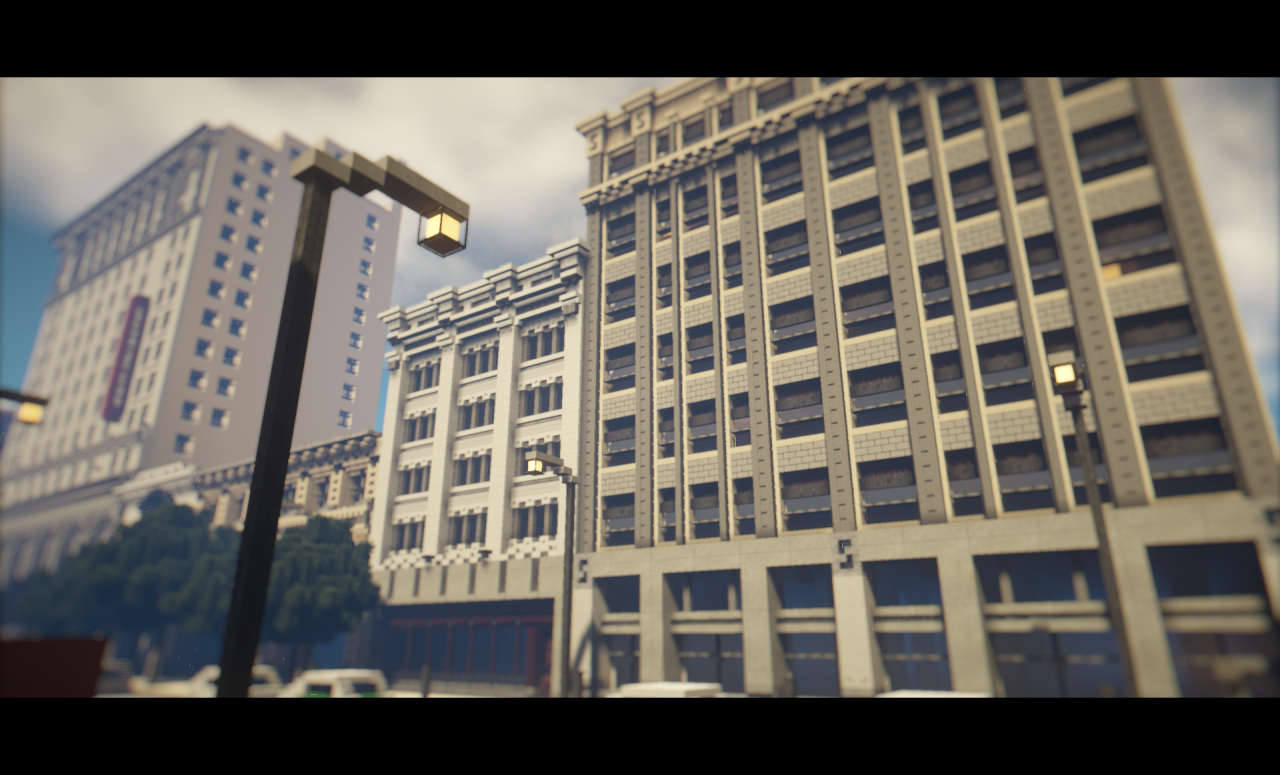 E Gay St. , Columbus, Ohio Minecraft Map