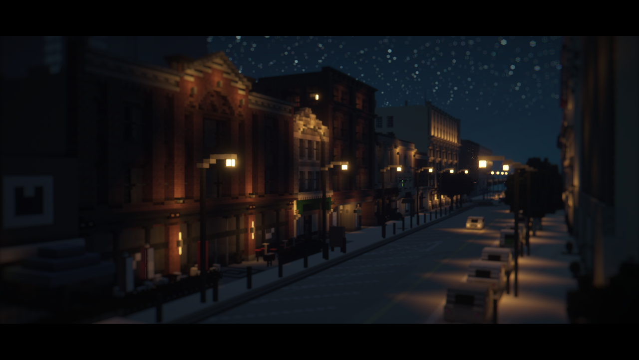E Gay St. , Columbus, Ohio Minecraft Map