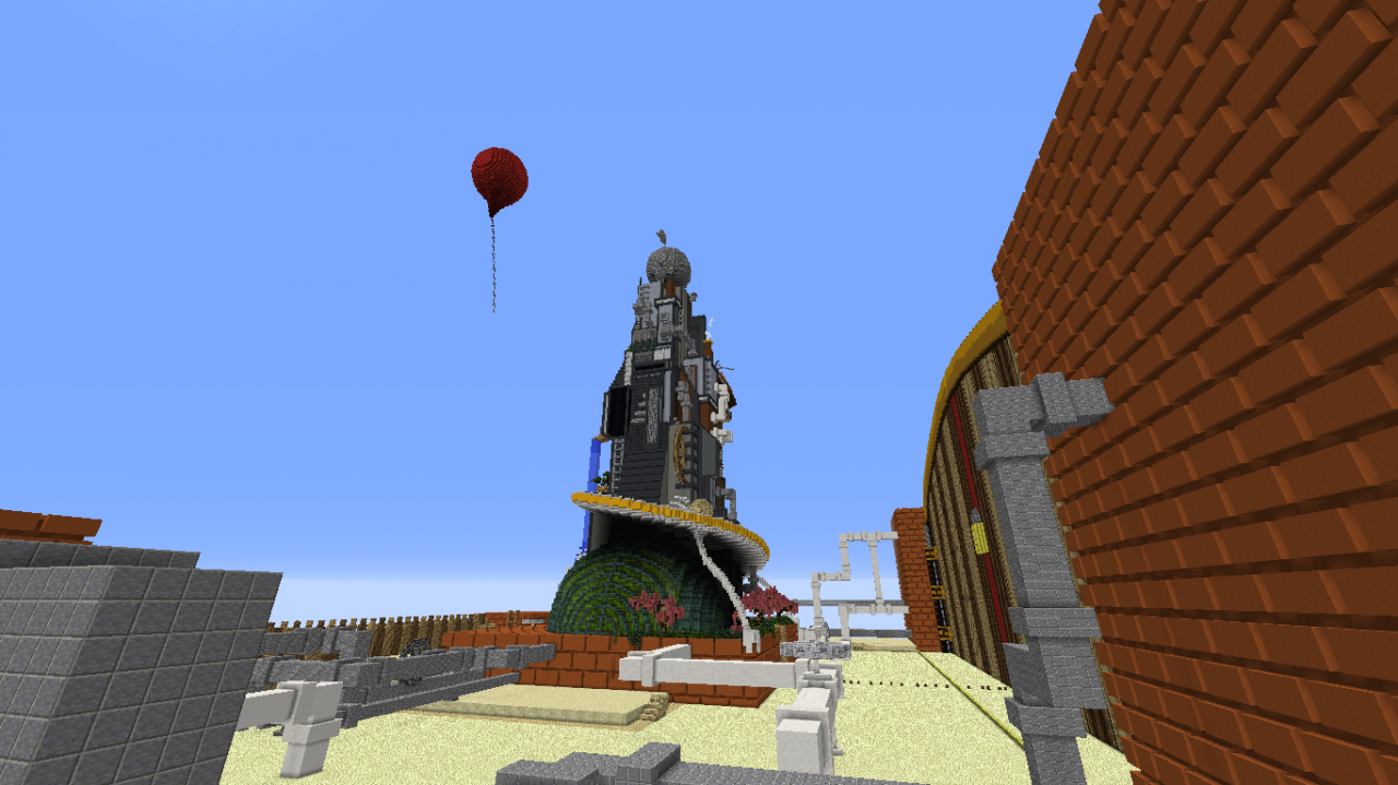 Junktown - A tower of fun! 11th [Skyscraper Contest] Minecraft Map