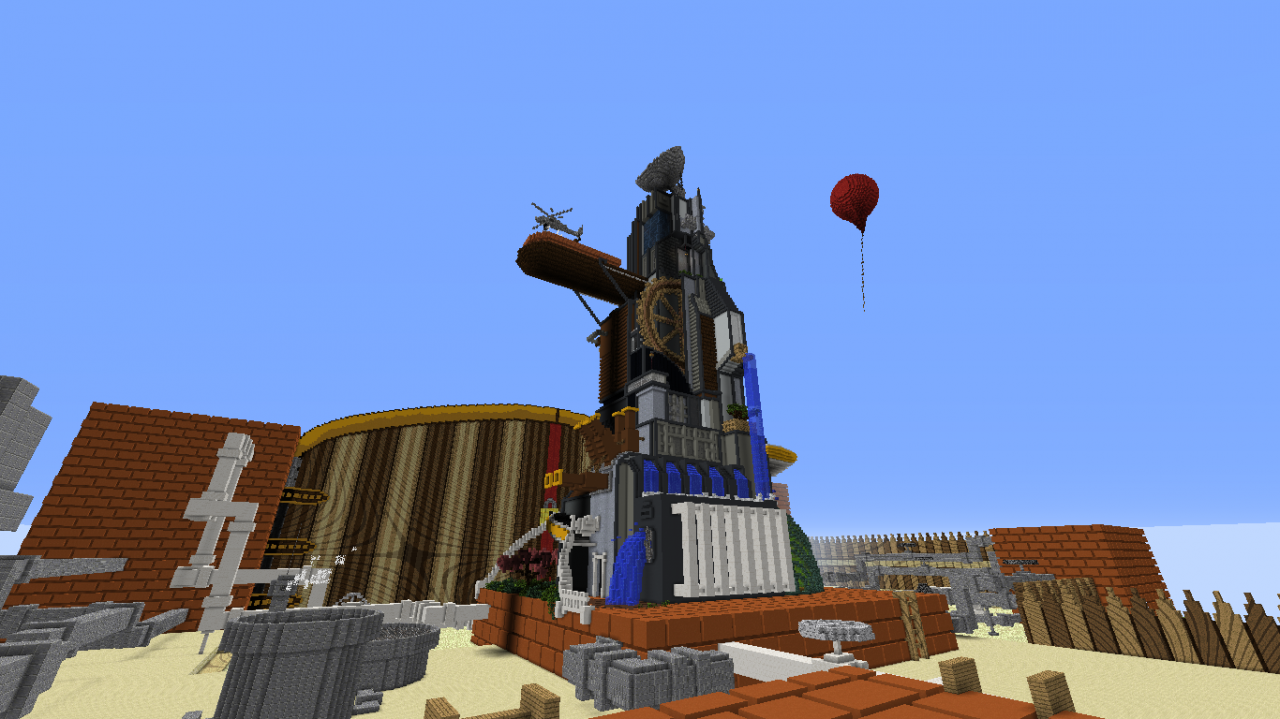 Junktown - A tower of fun! 11th [Skyscraper Contest] Minecraft Map