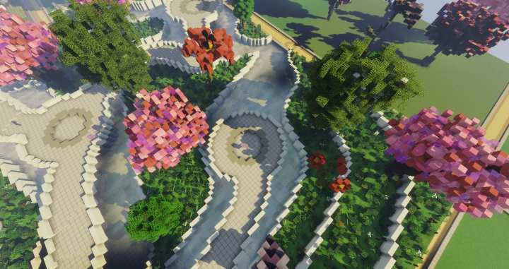 Flower Park Minecraft Map