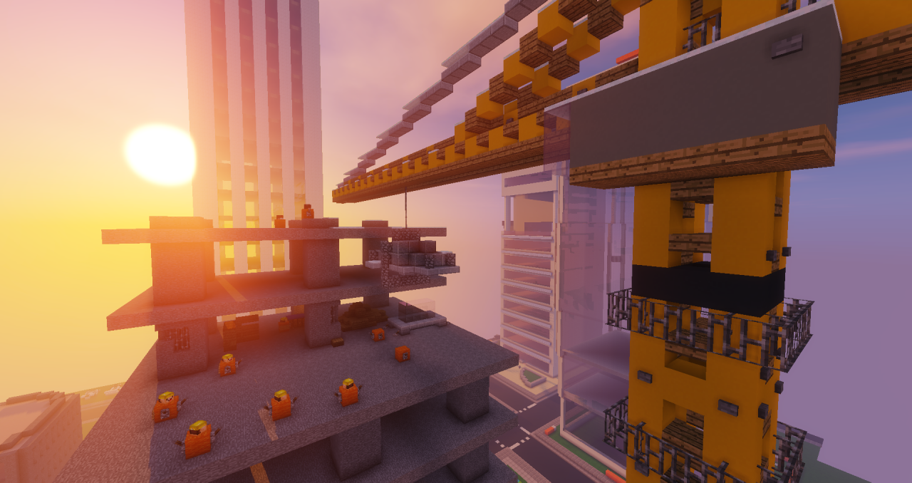 Construction Site Minecraft Map