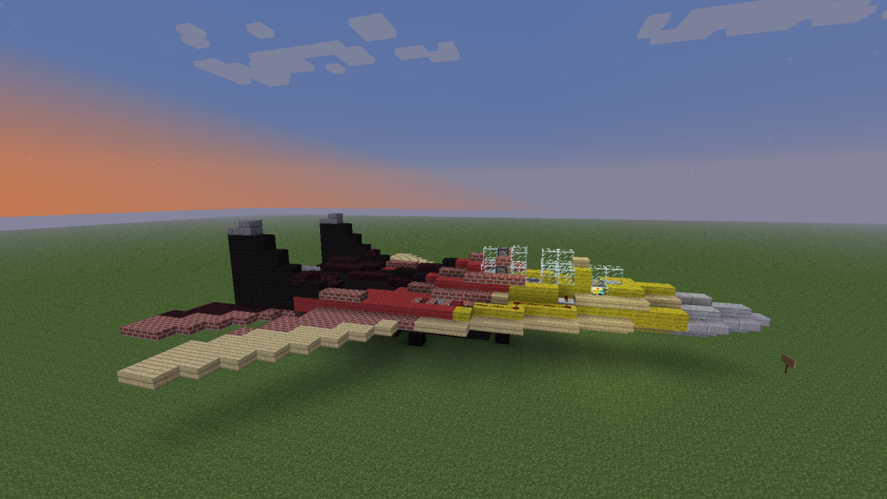 Mikoyan MIG-29 (9.12/9.51) Minecraft Map