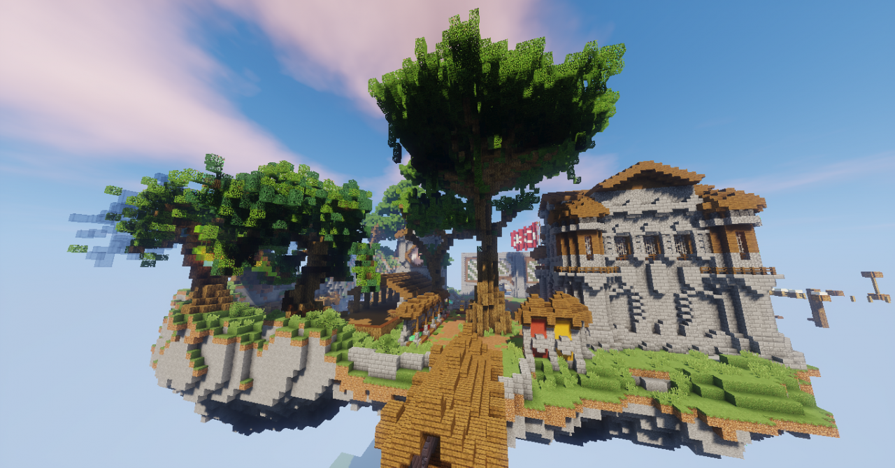 Provanas Skyblock 1.8 Spawn + Arena + Jail + Market Minecraft Map