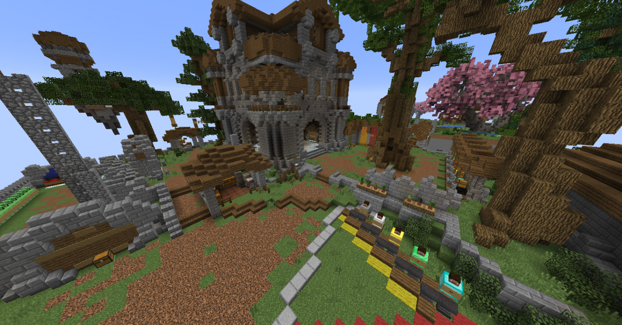 Provanas Skyblock 1.8 Spawn + Arena + Jail + Market Minecraft Map