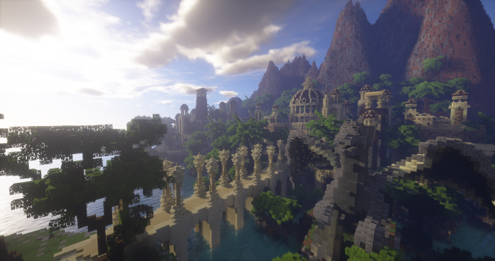 | D R A C O | Ancient/Rustic City Minecraft Map