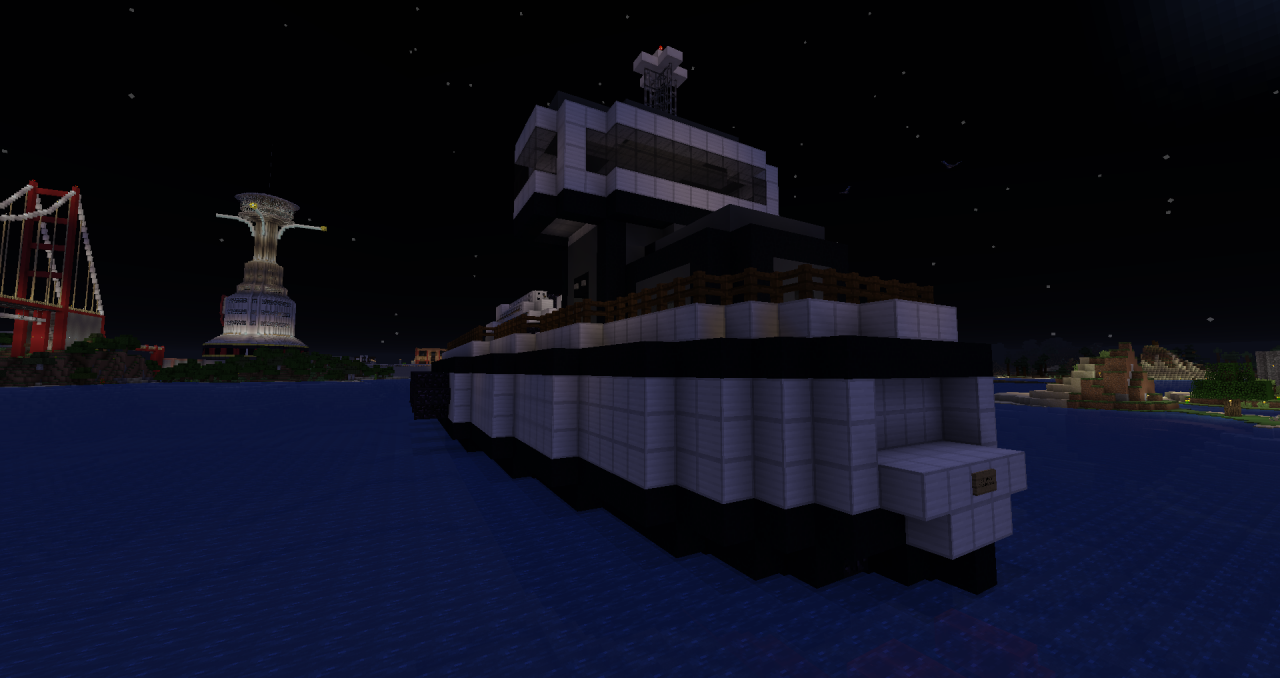 S.S. Wilhelm - A small Naval Gunboat Minecraft Map