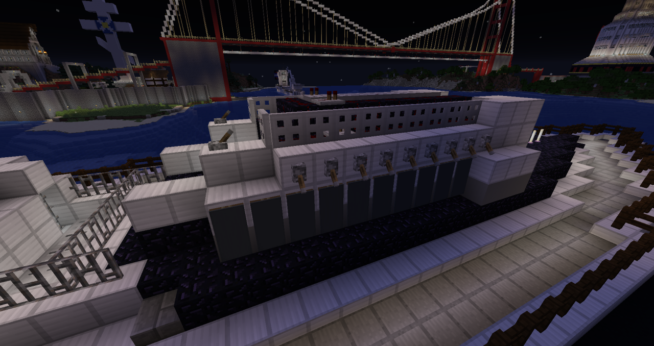 S.S. Wilhelm - A small Naval Gunboat Minecraft Map