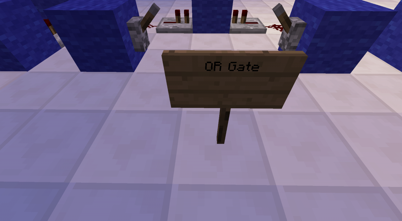 Redstone Logic Gates Minecraft Map