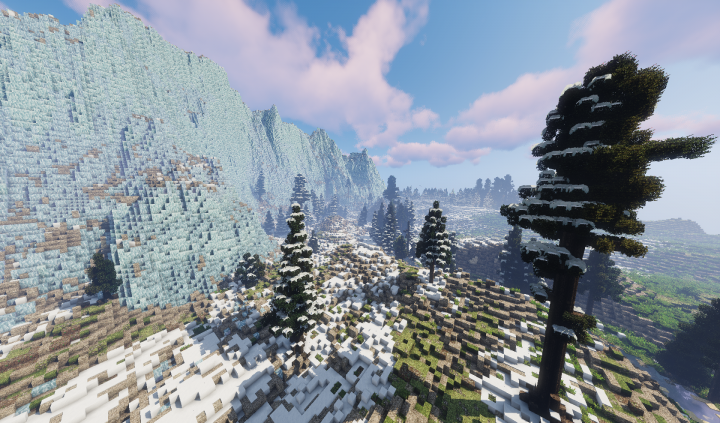 Huge Rocky Environment Minecraft Map
