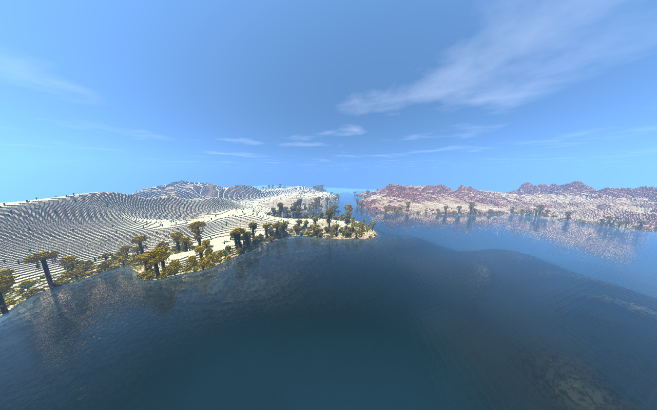 "Desert Map" By ClemsDX - WorldPainter Minecraft Map