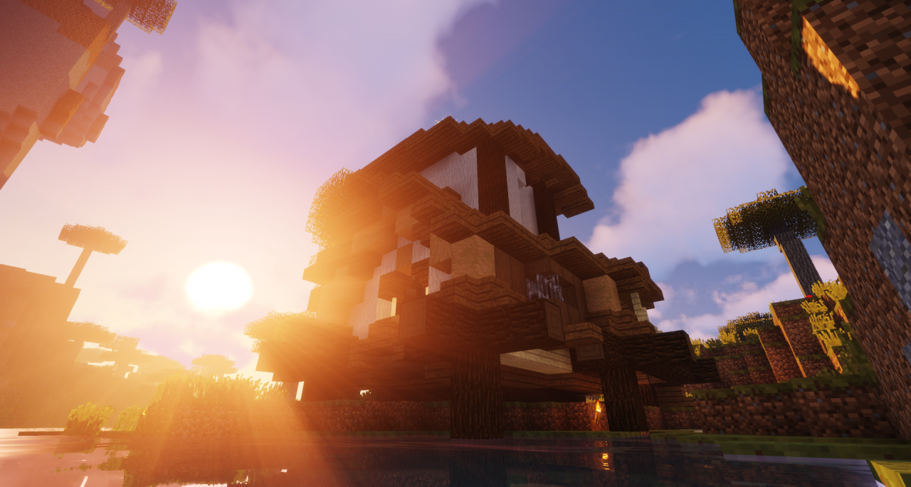 Small Lakeside House Minecraft Map