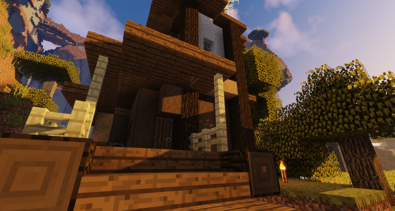 Small Lakeside House Minecraft Map